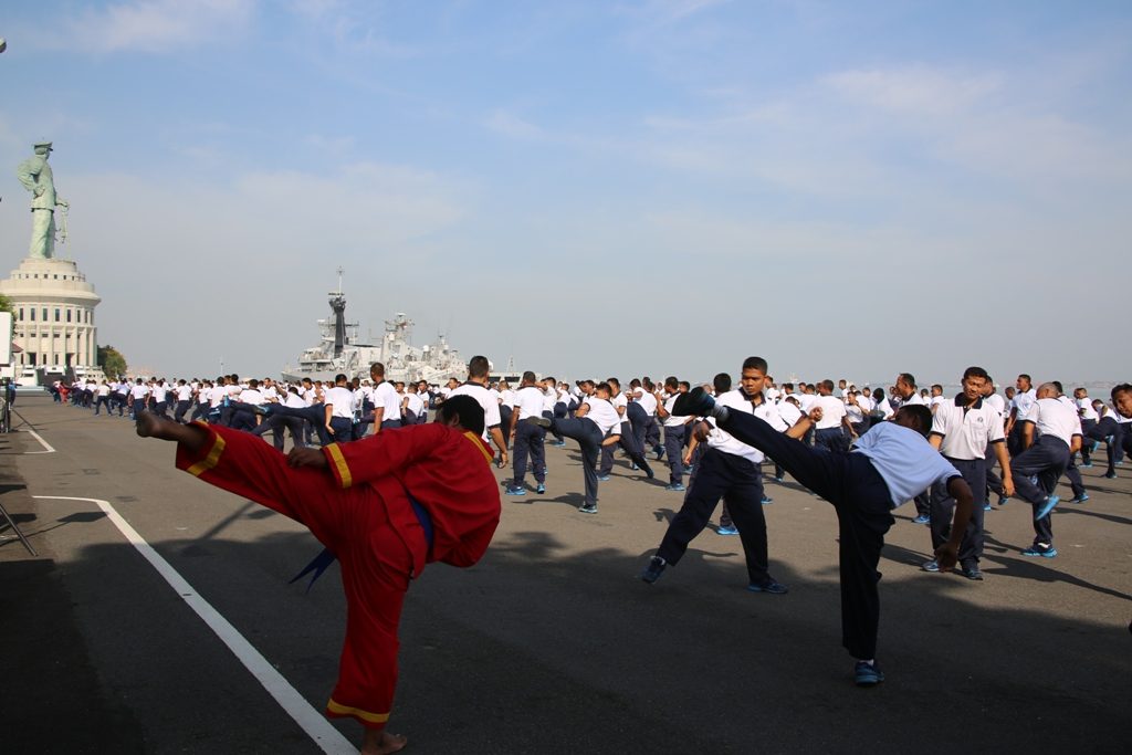 Tingkatkan Kemampuan, Prajurit Koarmatim Latihan Tapak Suci ...